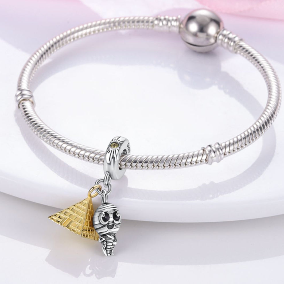 Pyramid and Mummy Charm – Charmsey